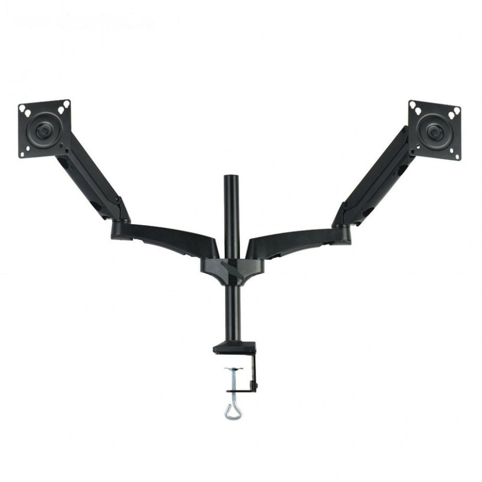 Кронштейн для мониторов ЖК Kromax OFFICE-12 черный 15"-32" макс.12кг настольный поворот и наклон