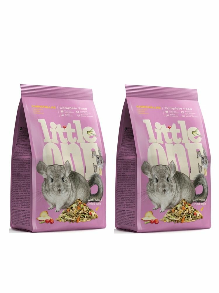 Little One Корм для шиншилл, 400 гр, 2 уп