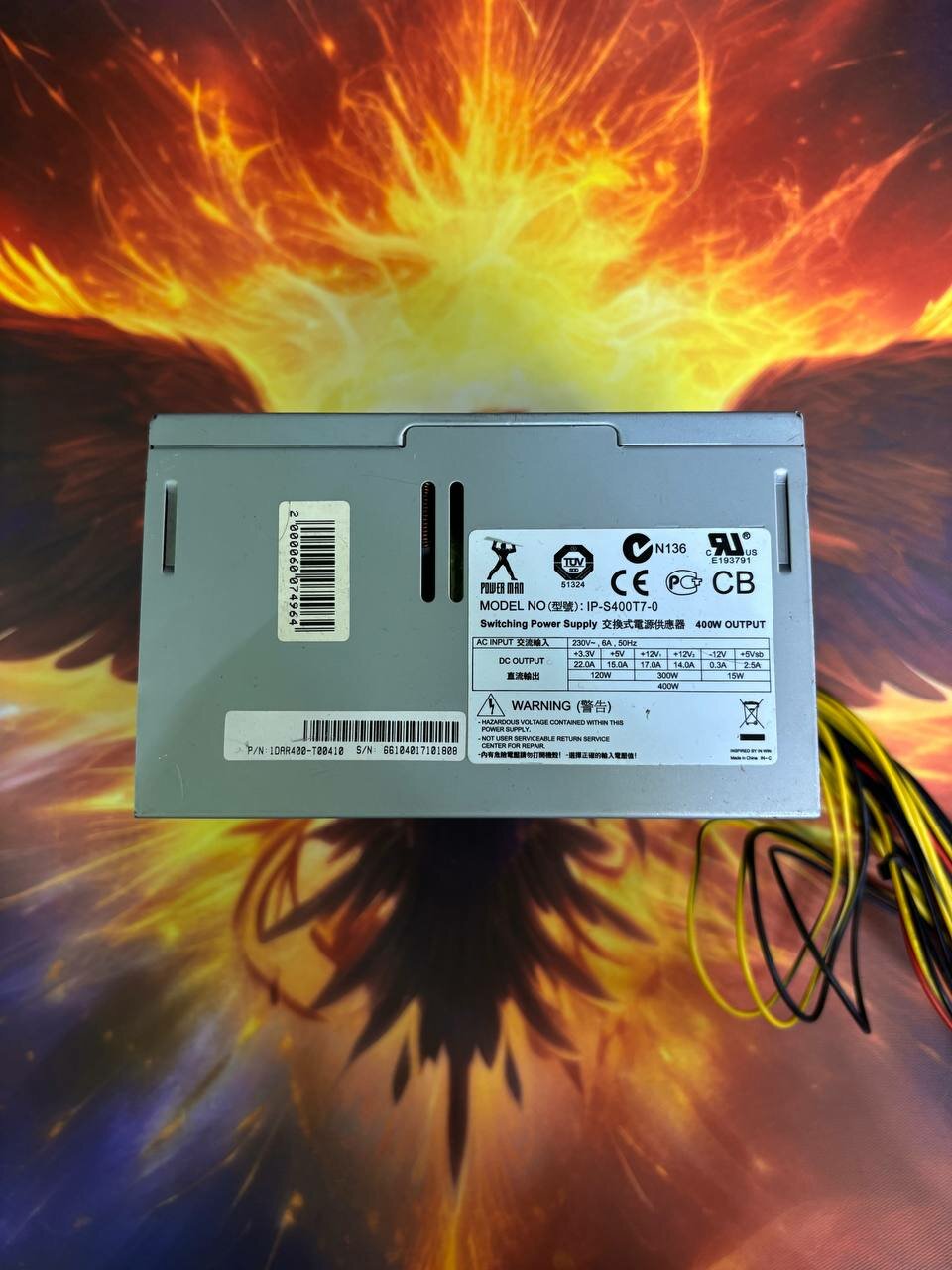 Блок питания 400W POWERMAN IP-S400T7-0