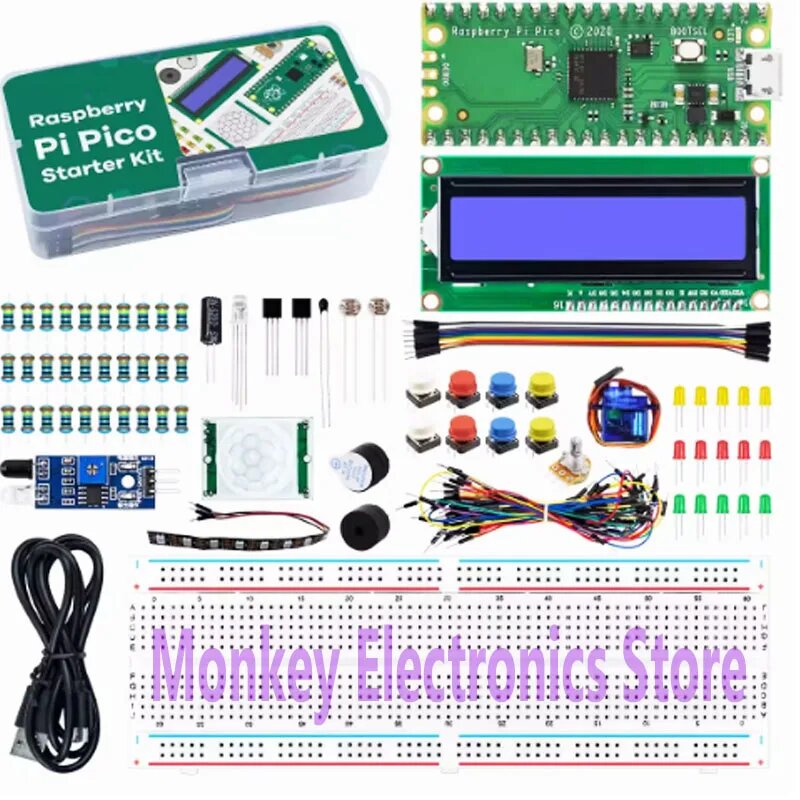 Набор для программирования Raspberry Pi Pico RP2040 — фото 1