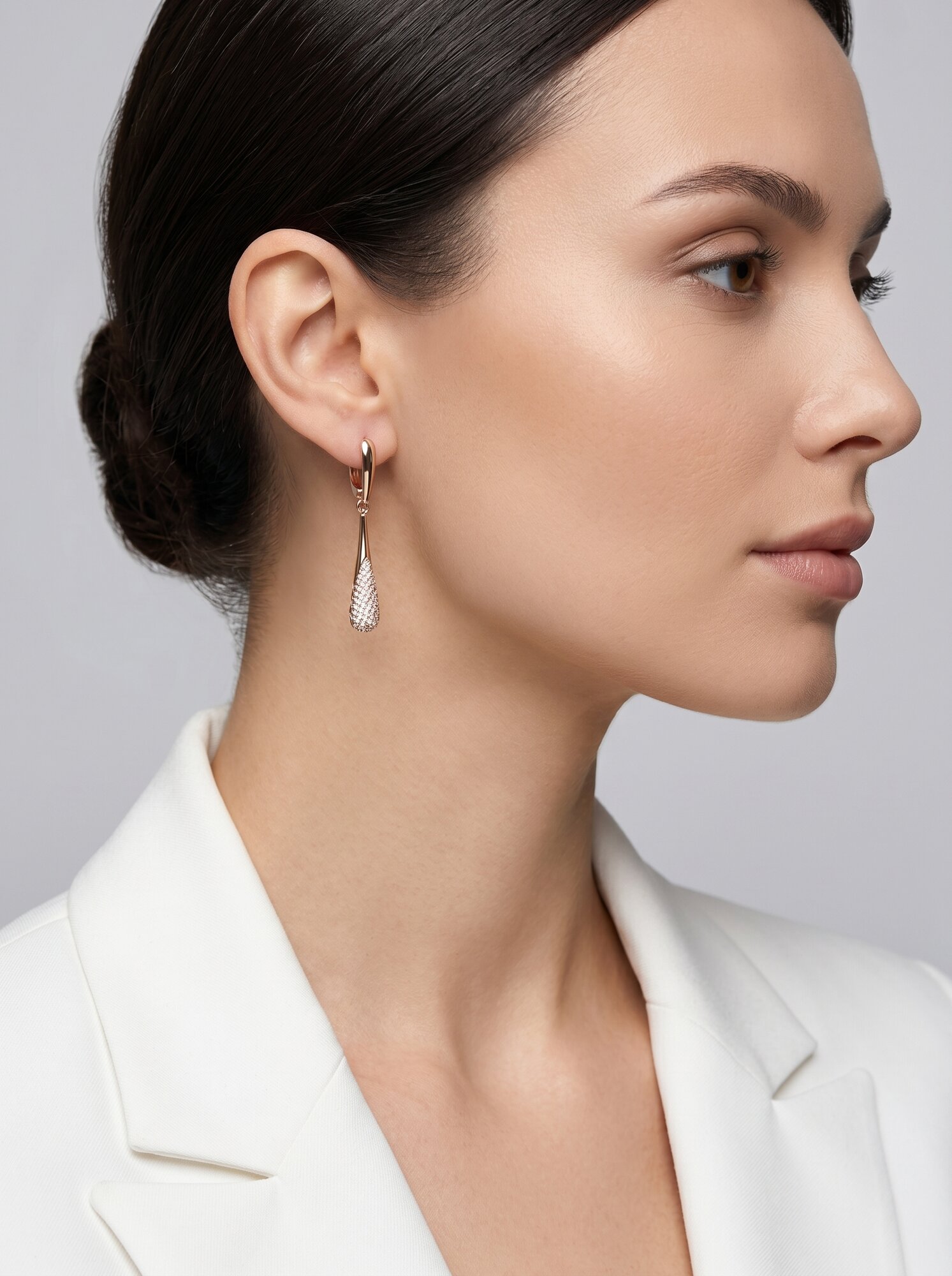 Серьги Shine & Beauty, циркон