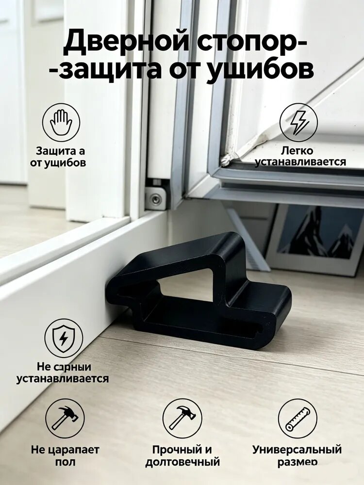 Многофункциональная оконная карта для дверей и окон с клином против прижима
