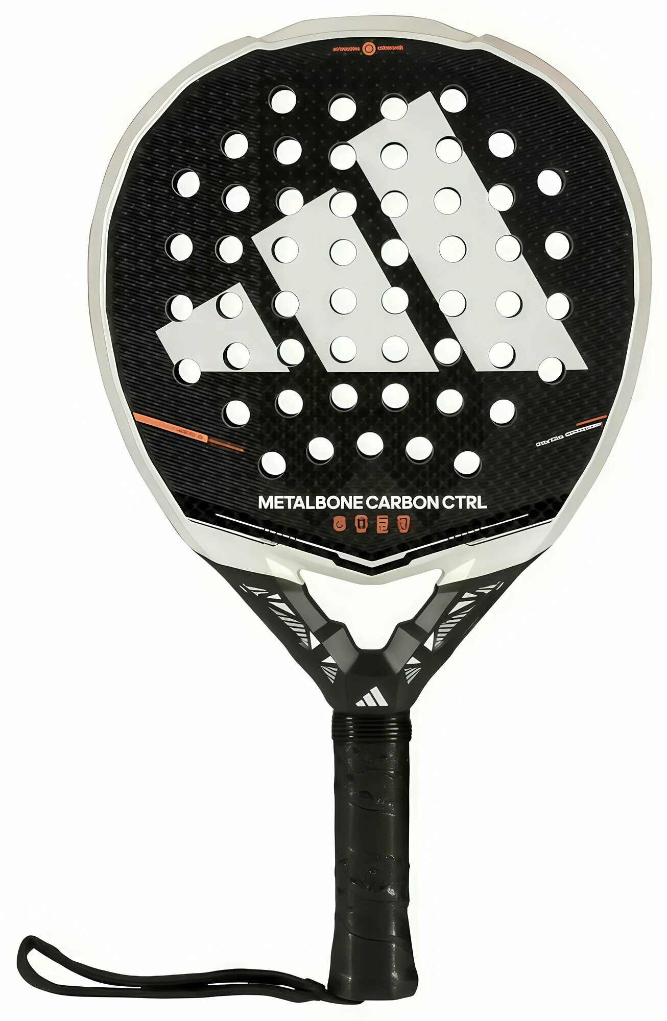 Ракетка для падел тенниса Adidas Metalbone Carbon Ctrl 2026 Чёрный Белый