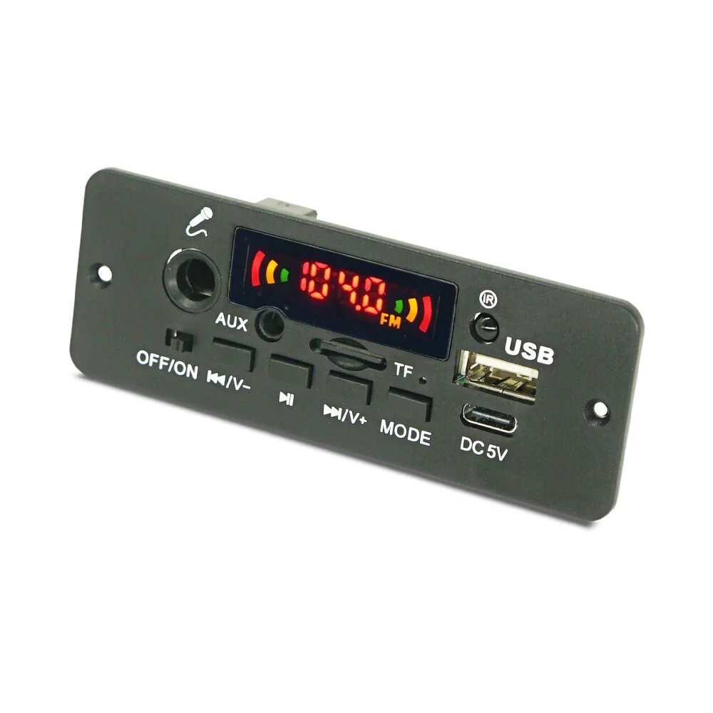 MP3 Bluetooth 5.0 Аудио Декодер 80Вт с пультом Large remote control — фото 1
