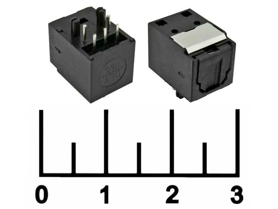 Разъем оптический Toslink гнездо на плату GQ-01 (Transmitter)