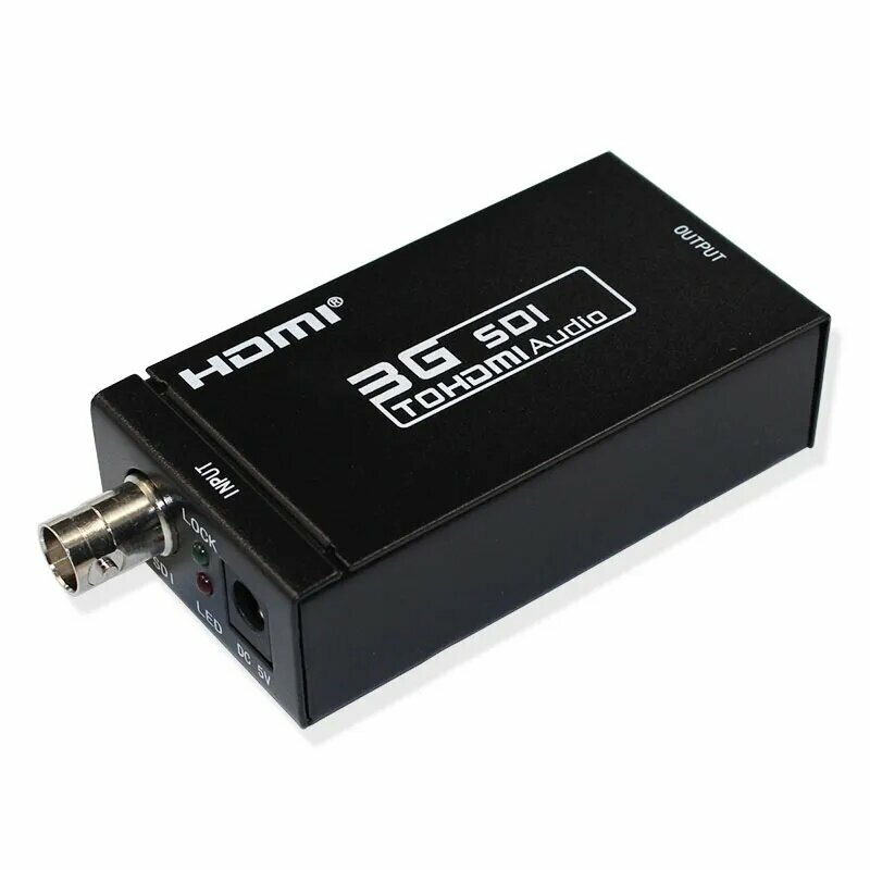 (O061)Конвертер 3G SDI в HDMI BNC Coax 1080P Монитор HDTV Аудио-видео адаптер