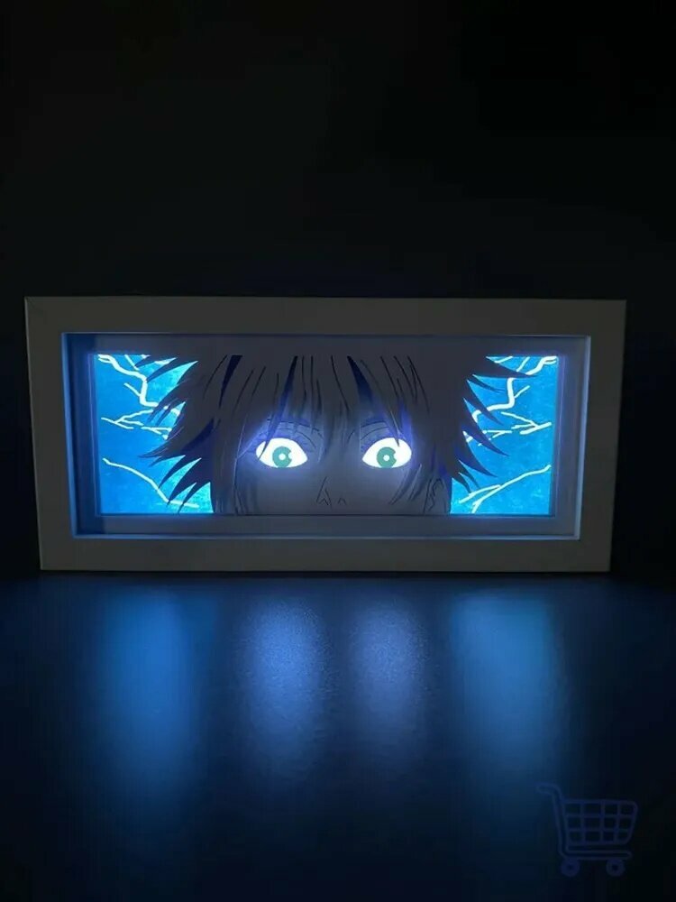 Аниме ночник 3D Магическая Битва Сатору Годжо