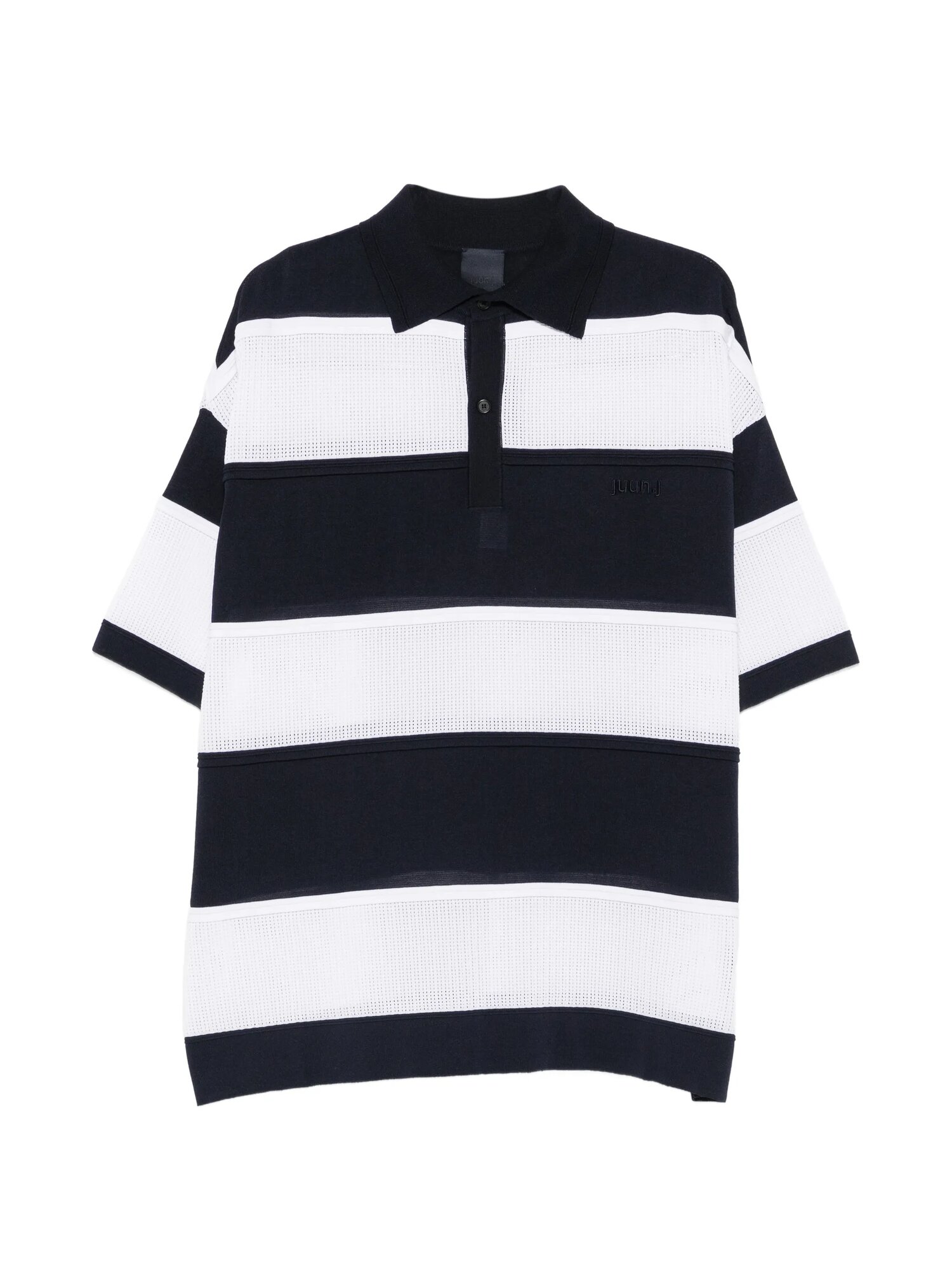 Рубашка Buttoned striped polo shirt