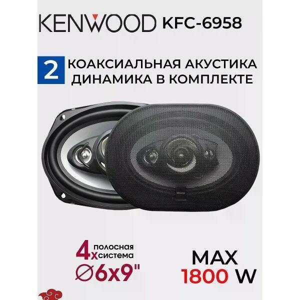 Автомобильная колонка Kenwood KFC-6958