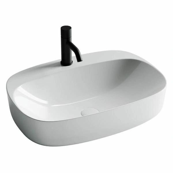 Раковина для ванной Ceramicanova Умывальник чаша накладная овальная Element 595x420x155мм