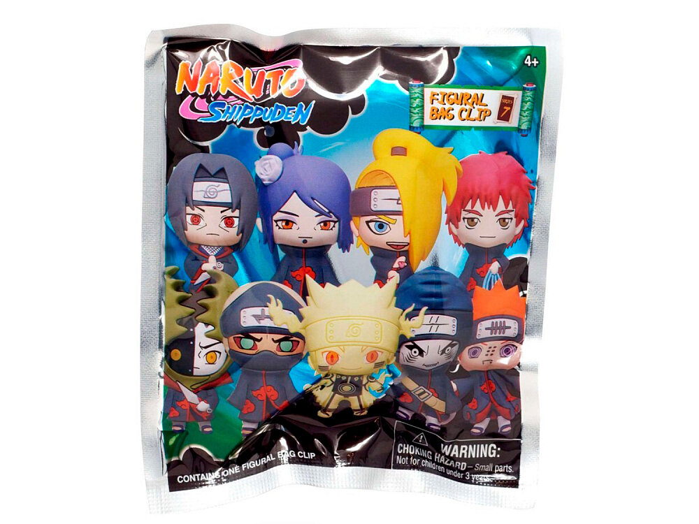 Фигурка Monogram MN73025 Фигурка Naruto 3D Foam Bag Clip, Series 7