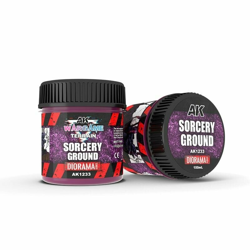 Текстурная краска-паста AK Sorcery Ground 100 Ml. AK1233