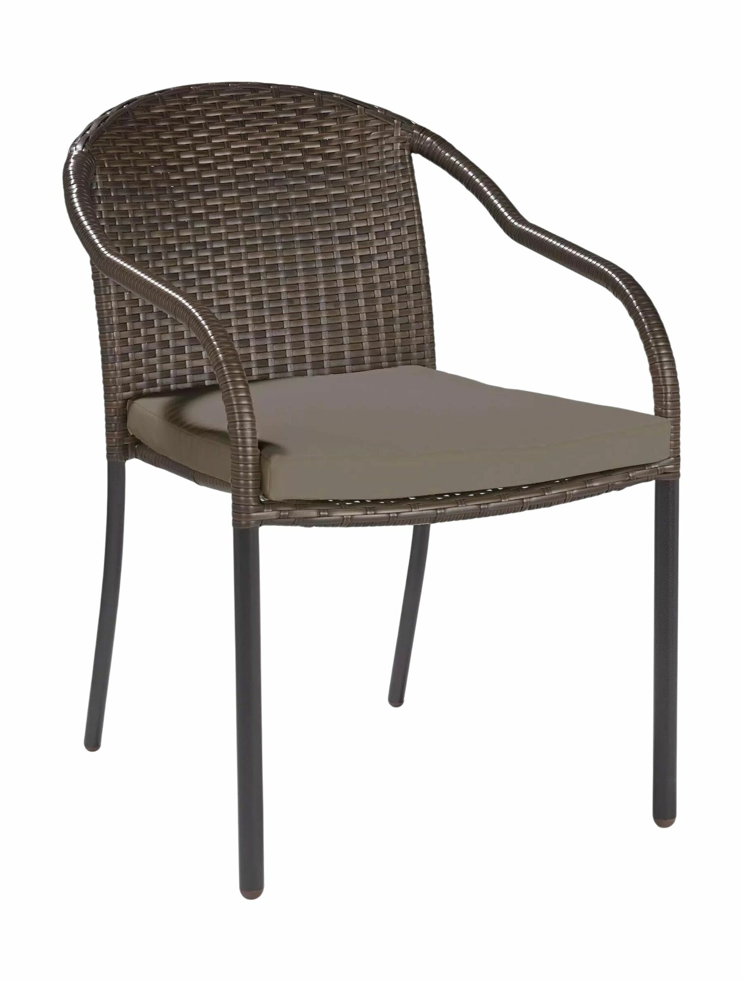 Кресло садовое 67x55,5x80см, искусственный ротанг, Арт. DP399L