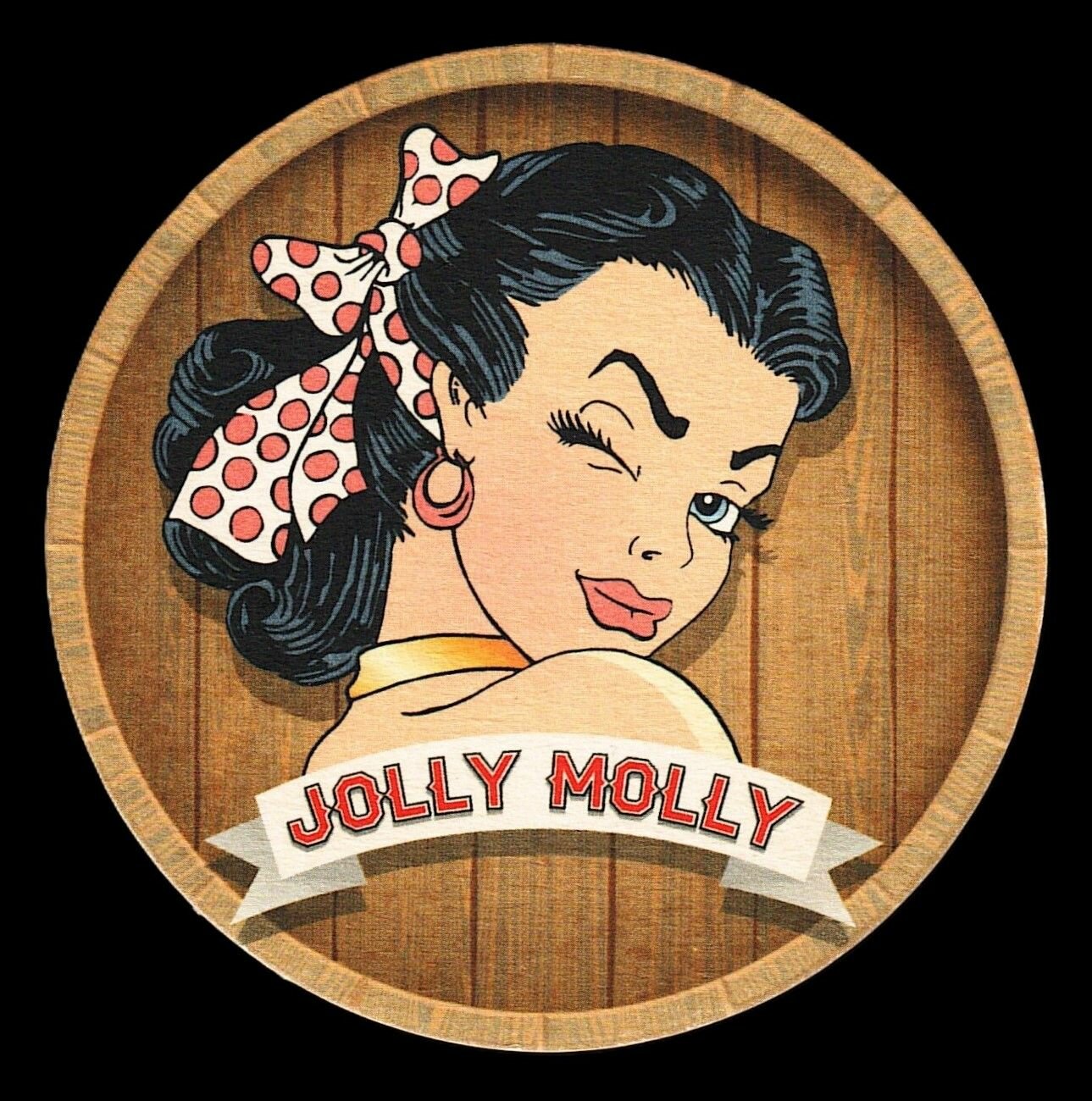 Бирдекель (костер) Jolly Molly (подставка под пивной бокал)