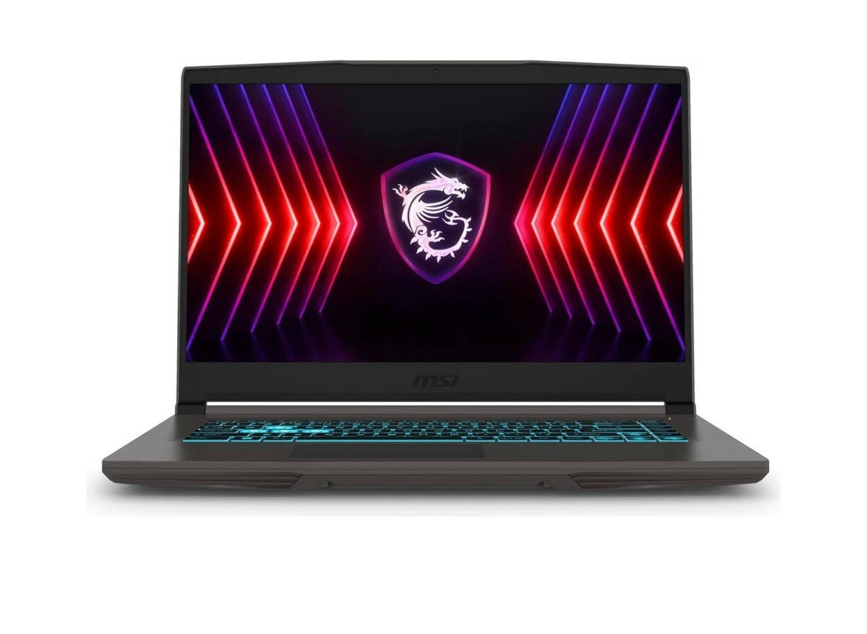 Ноутбук 15,6" MSI Thin 15 B13VE-3023US (i5-13420H, 16GB, 512GB, RTX 4050, Win 11), серый