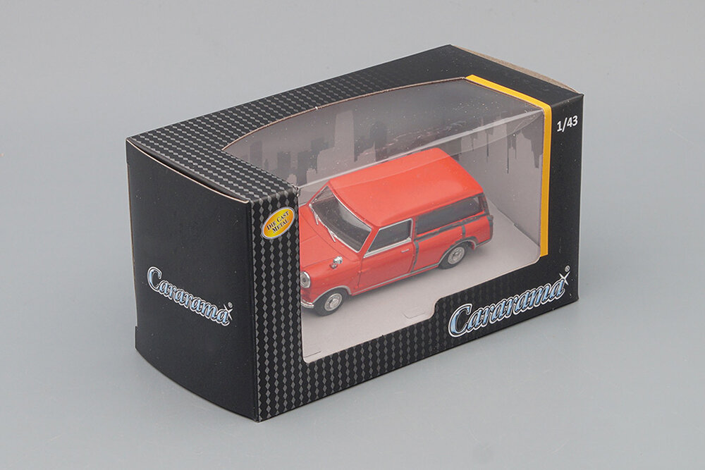 Модель коллекционная CARARAMA Mini travel van red — фото 1