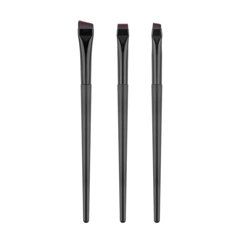 Набор кистей для макияжа глаз myaokue-up Black 3pcs