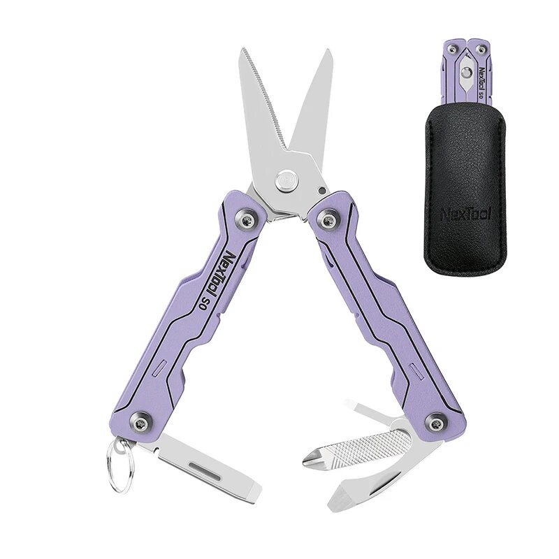 NexTool Sailor S0 8-в-1 мини-мультитул purple