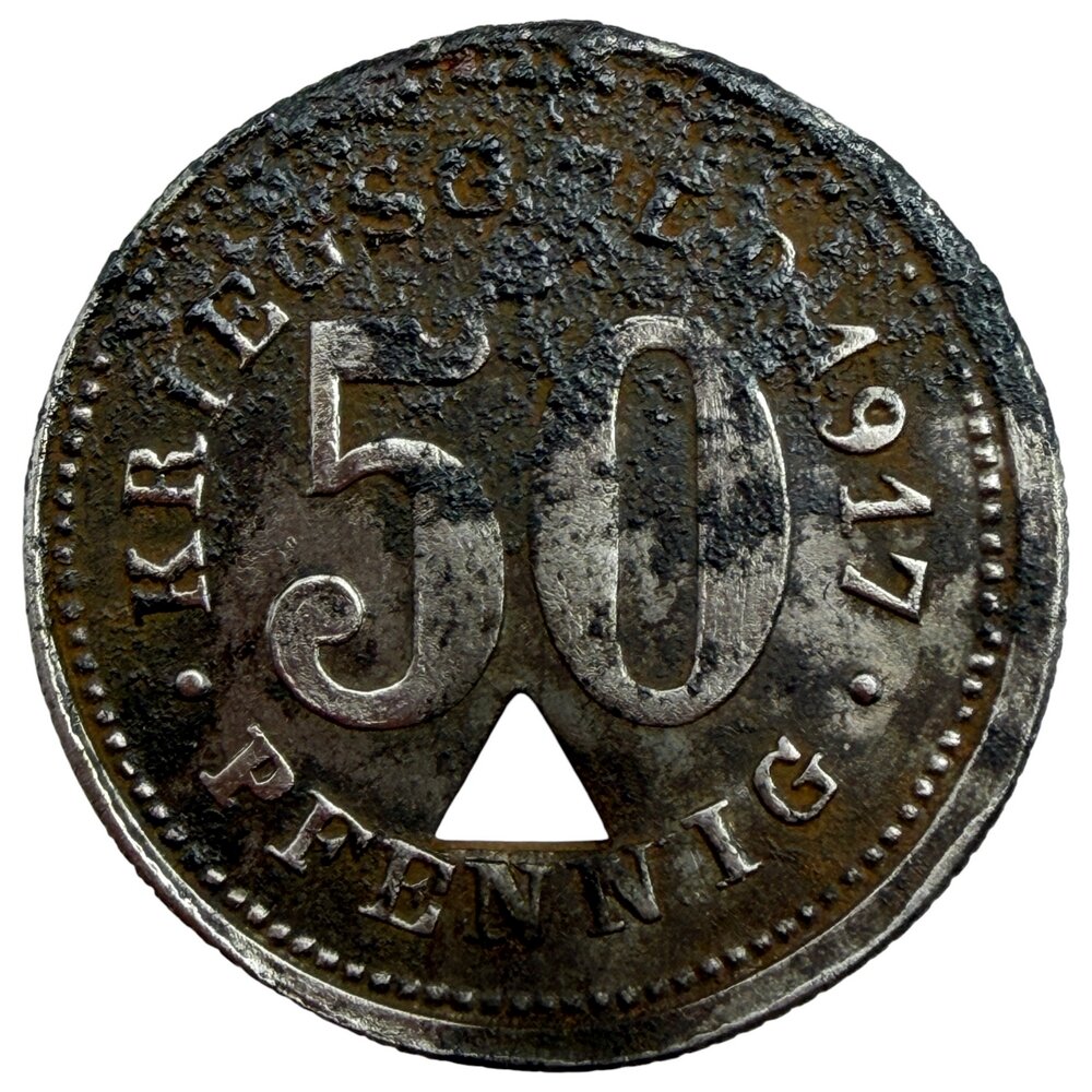Германия, Германская империя, Нехайм 50 пфеннигов 1917 г.