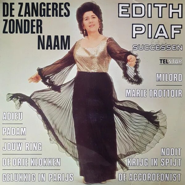 Zangeres Zonder Naam - De Zangeres Zonder Naam Zingt Edith Piaf Successen VG+