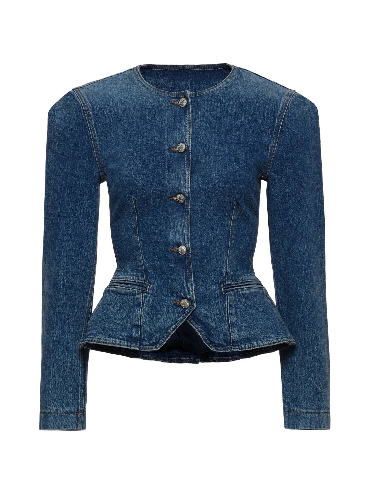 Куртка Peplum denim jacket