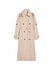 Пальто Max Mara Double-breasted belted trench coat, размер 38