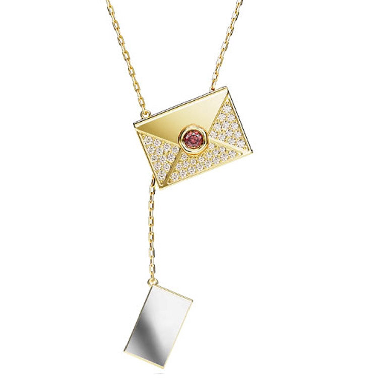 Колье, кристаллы Swarovski