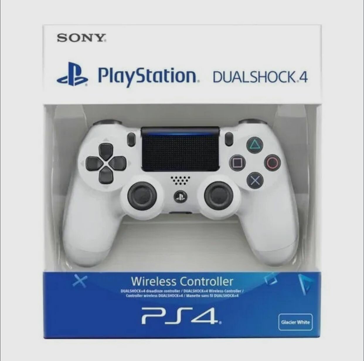 Джойстик для Playstation 4 пк ps4 телефона беспроводной геймпад, белый