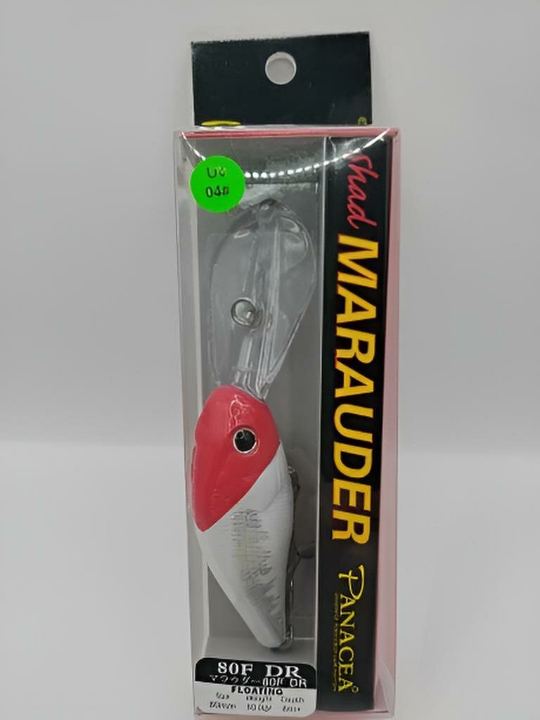 Воблер шэд для троллинга Panacea Marauder Shad 80F DR: 80мм, 30г, заглубление 6+ м, шэд на крупных хищников