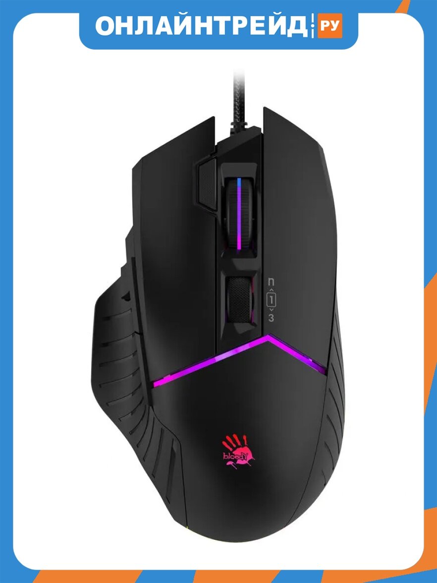 Мышь A4TECH Bloody W95 Max черный