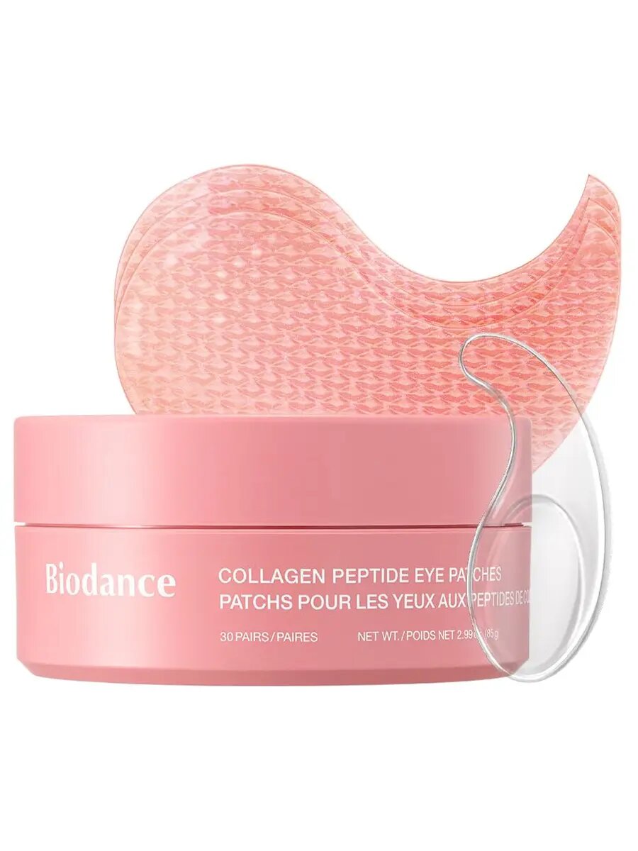 Biodance Гидрогелевые патчи для глаз с коллагеном и пептидами Collagen Peptide Eye Patches 60 шт
