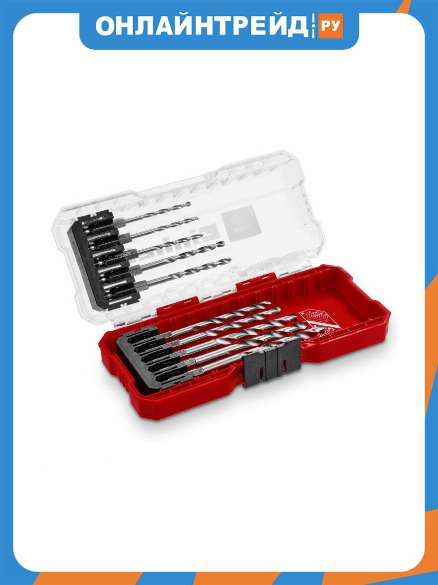 Набор сверл Einhell 108723, 10 штук, S-Case