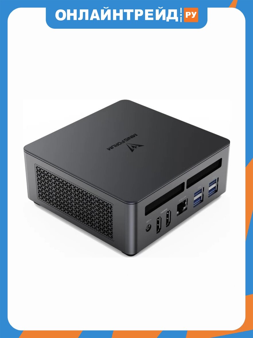 Платформа Minisforum UM790 Pro (Ryzen 9 7940HS 4 ГГц, 2xSODIMM, no Storage, Radeon 780M, NoOS)