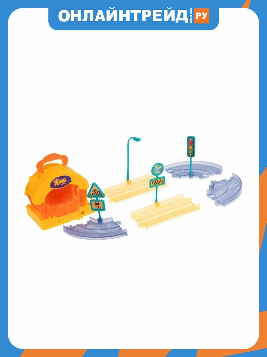 Игровой набор 1TOY Хома Дома Хомячья дача с флокированным питомцем
