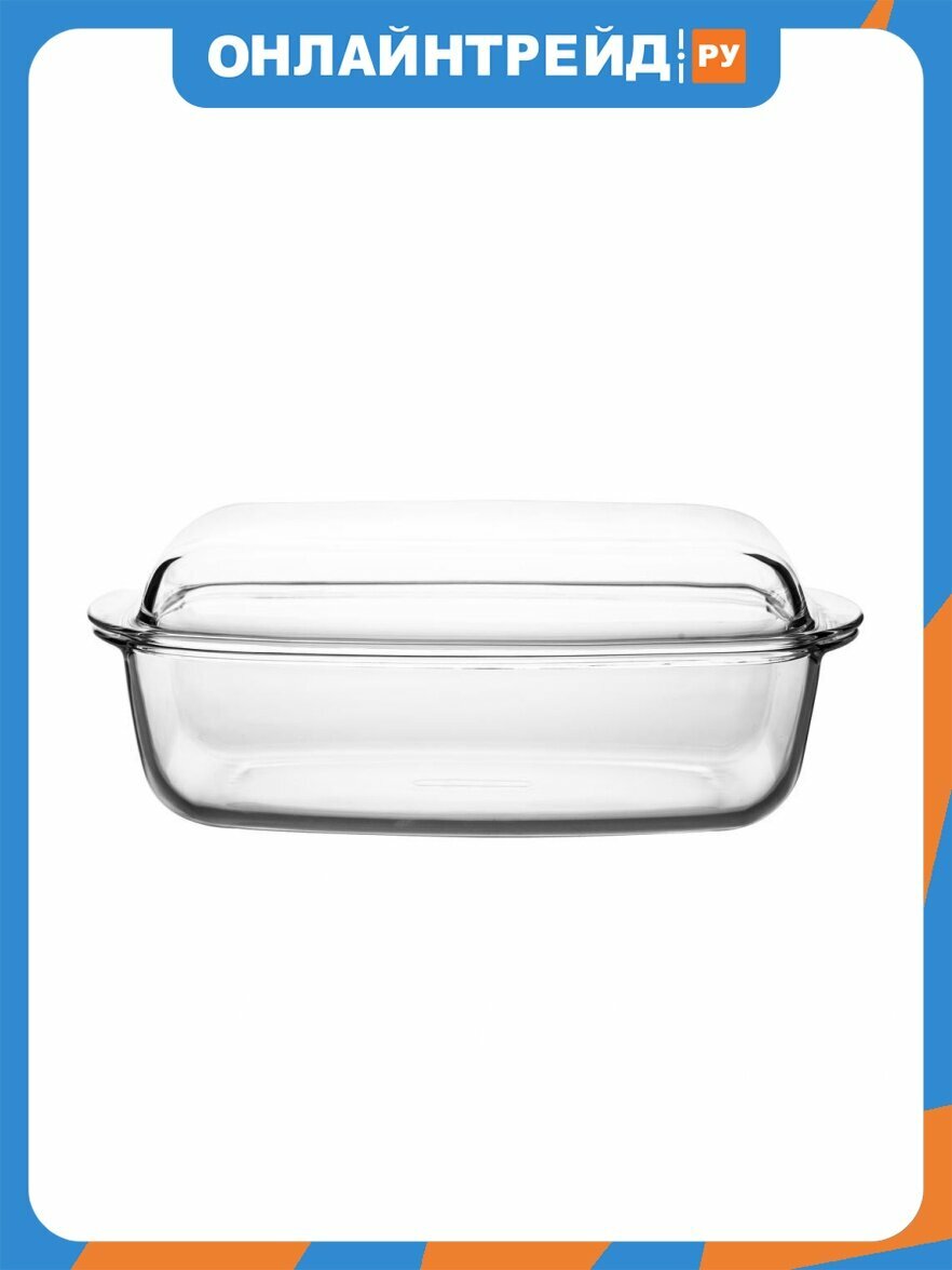 Утятница Pyrex прямоугольная ESSENTIALS 6.5л 466AA