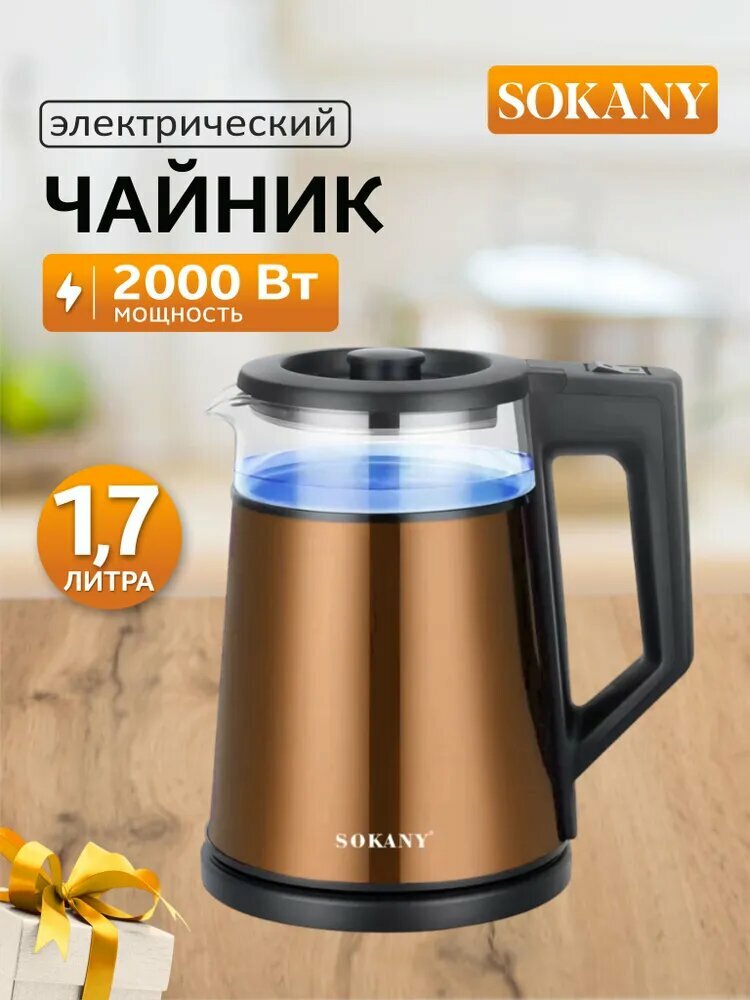 Электрический чайник Sokany