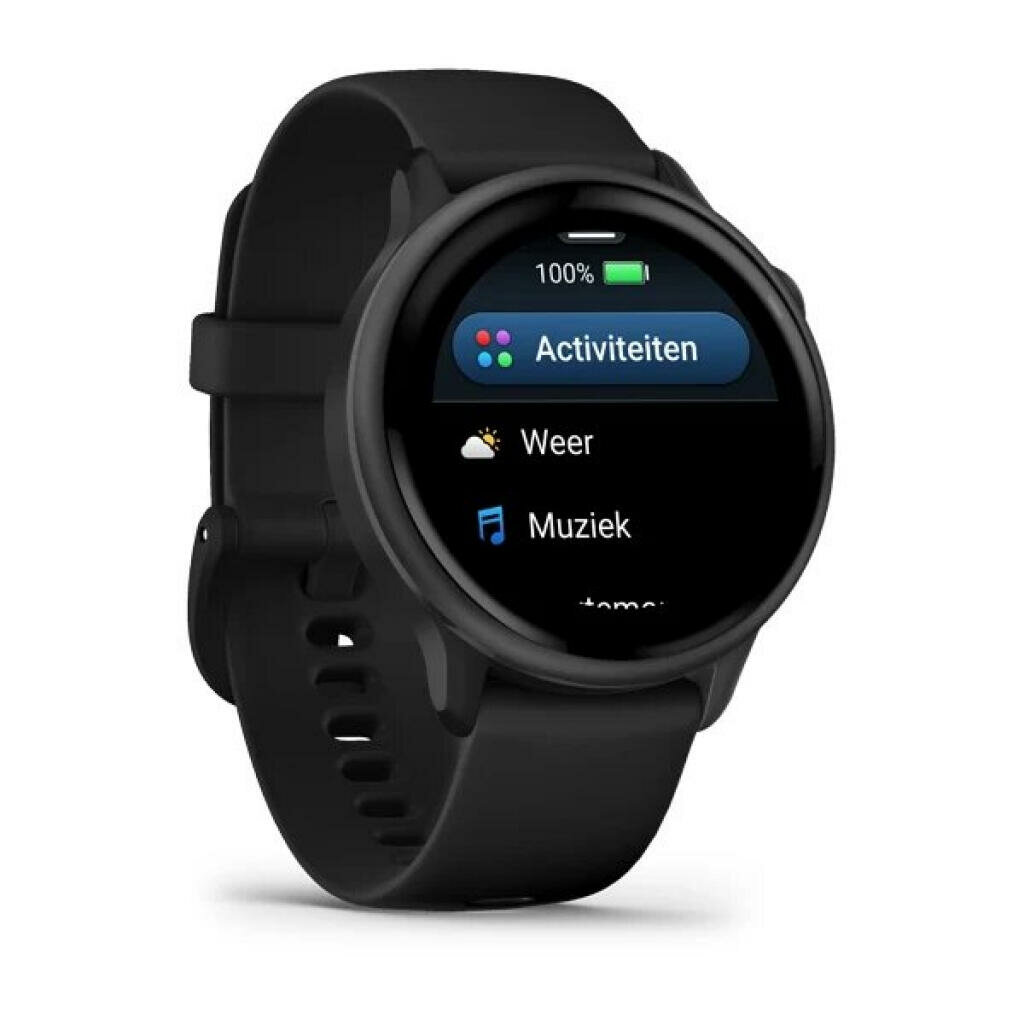 Умные часы Garmin VivoActive 6, Slate Black (010-02985-00), Черные