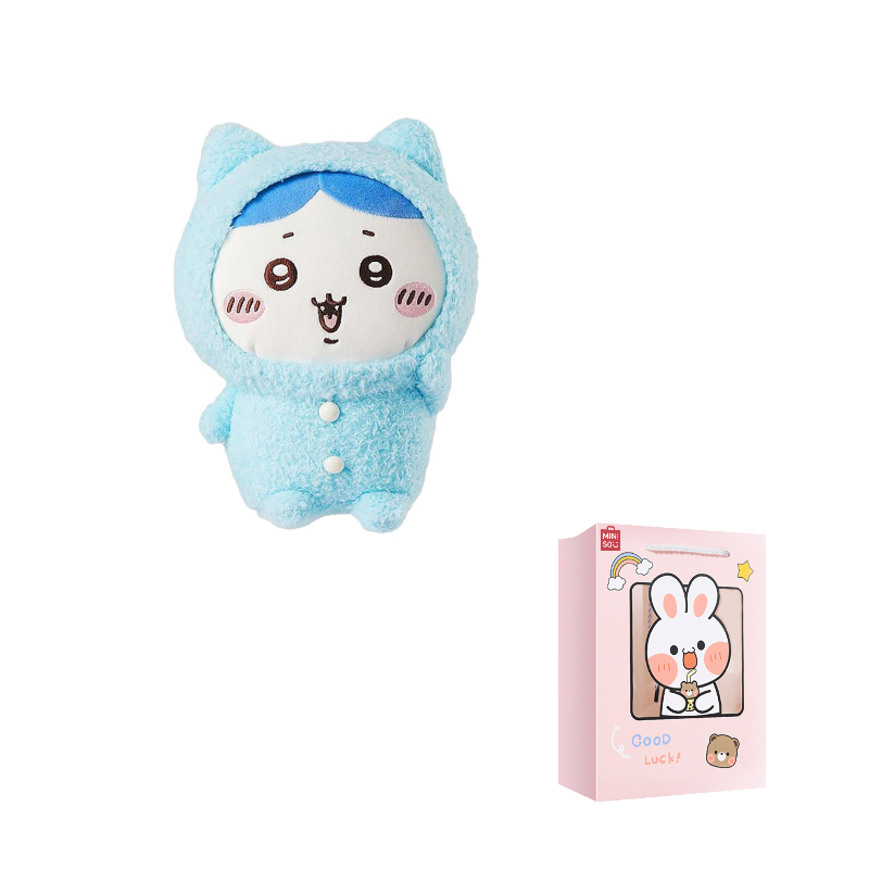 MINISO x Chiikawa Gift Bag with deer and tree Pajamas Sitting Posture Hachiware