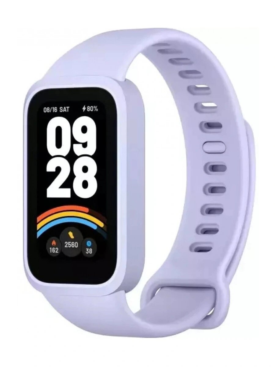 Фитнес-трекер Xiaomi Smart Band 9 Active, 1.47", фиолетовый, фиолетовый [bhr08l3gl]