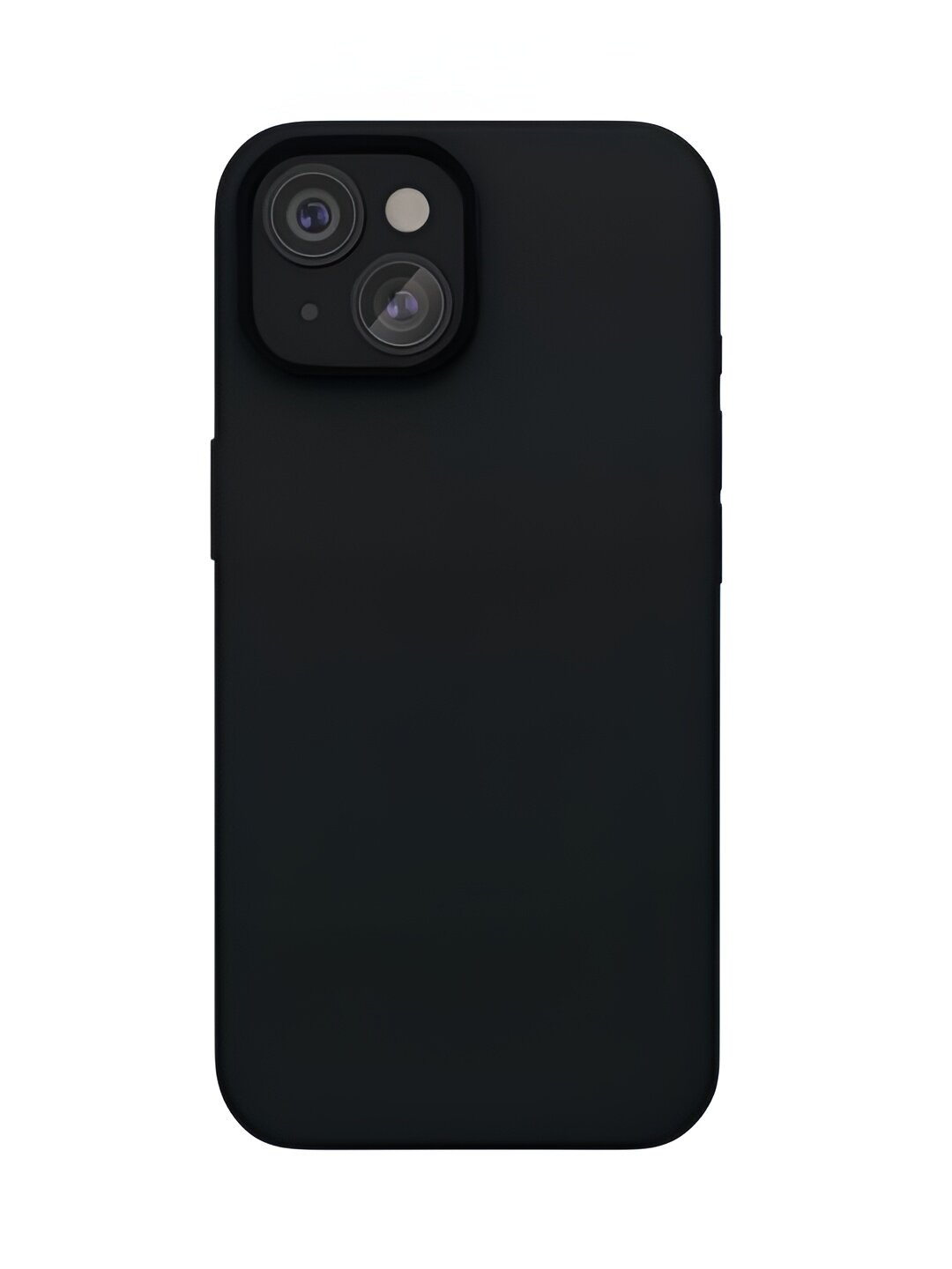 Чехол-накладка Devia Nature Series Silicone Case для iPhone 15 Plus, чёрный