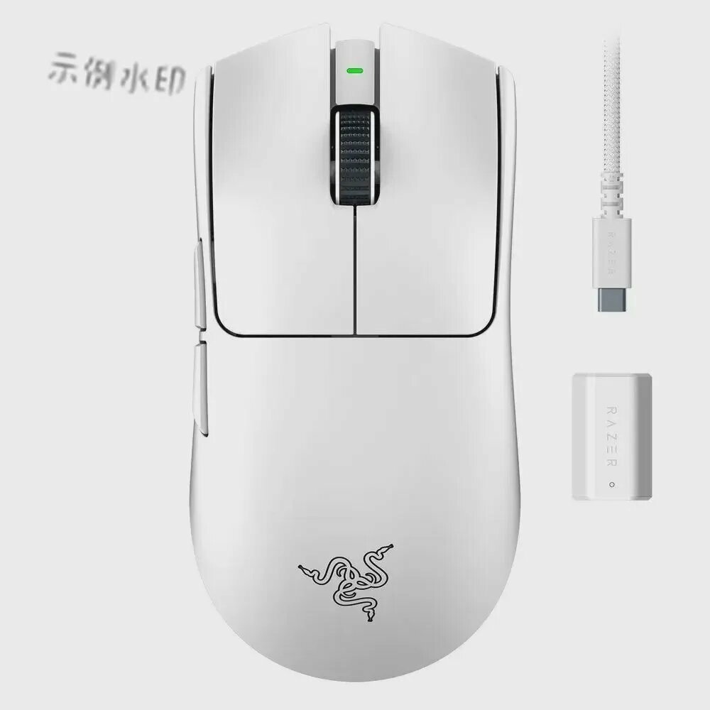 Игровая мышь беспроводная V3Pro, белый