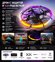 Квадрокоптер Дрон с HD камерой, RGB-подсветкой, управлением 2.4GHz, время полета...