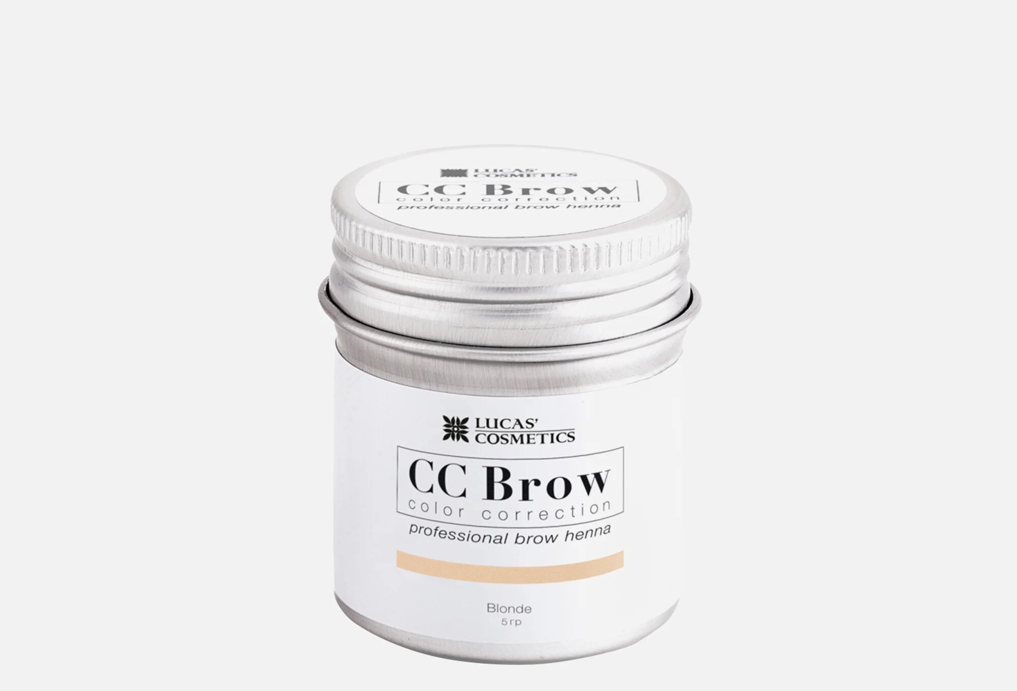 Lucas' Cosmetics CC Brow Хна для бровей в баночке 5г blonde