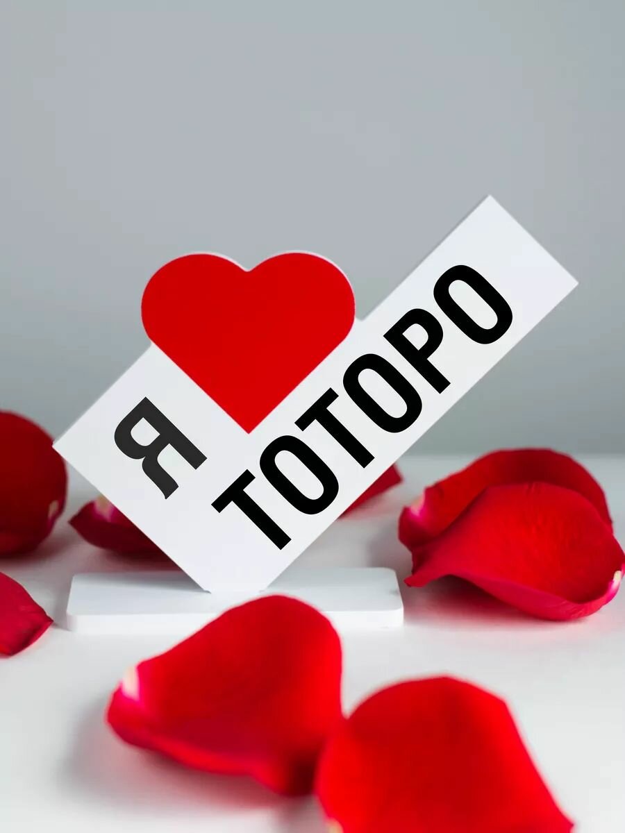 Подарок аниме мини стела я люблю Тоторо