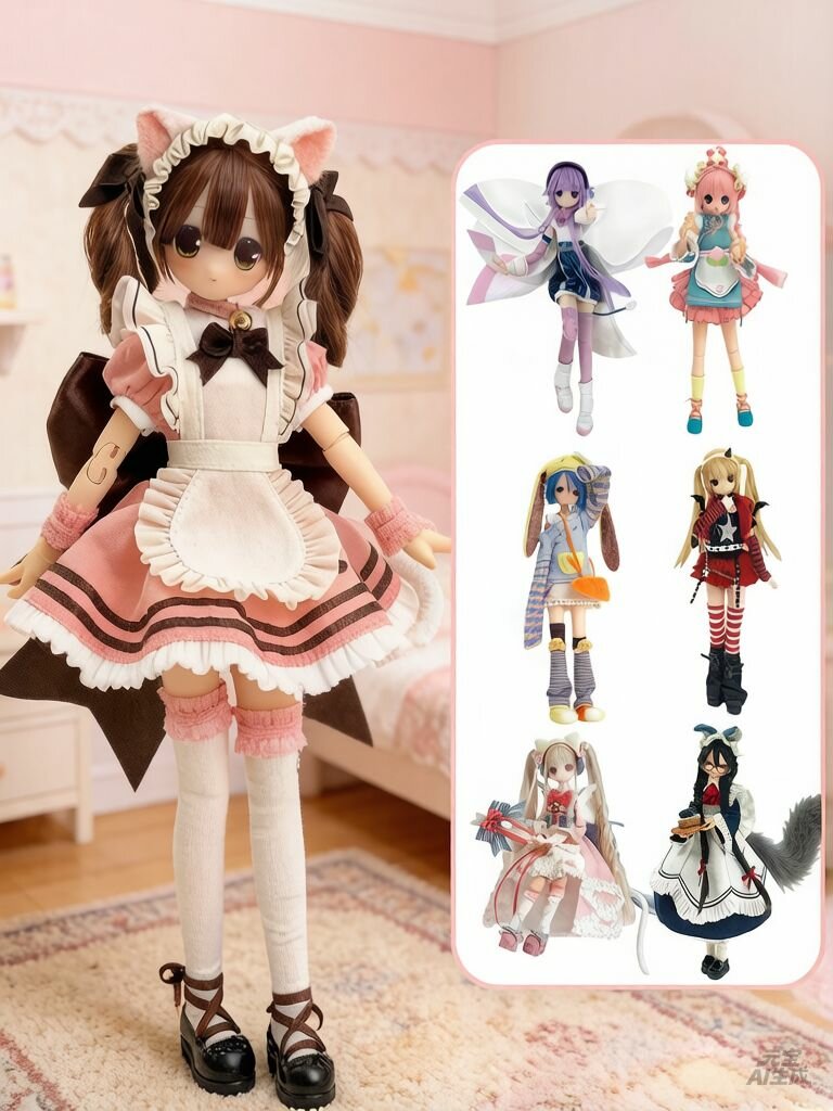 Трансформ Электрик Стрит Серия BJD блайнд-бокс/Transform Electrical Street Series Blind Box