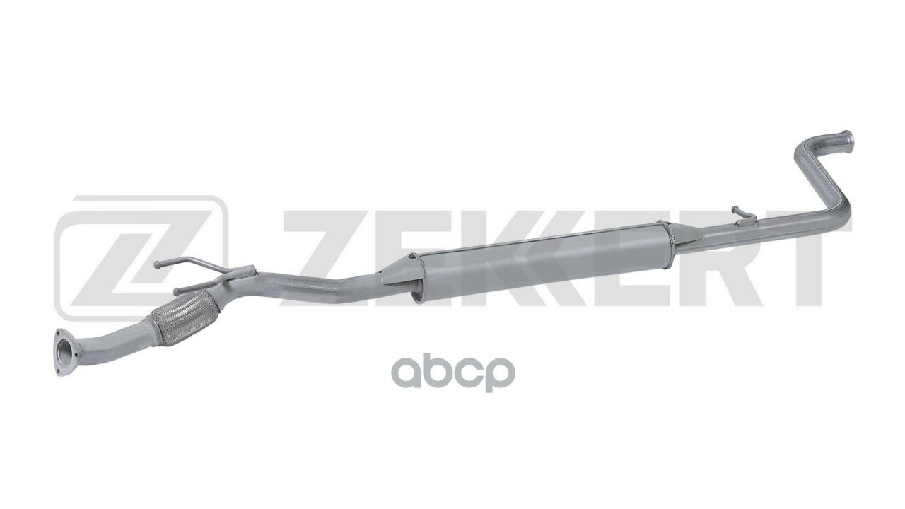 Глушитель дополнительный Lada Vesta (GFL_ GFK_) 18- Zekkert арт. ga-2103a