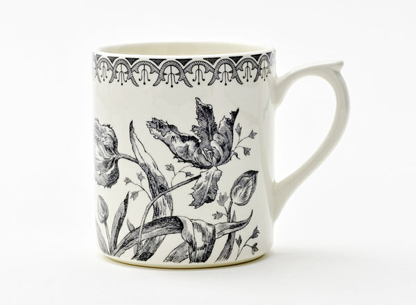 Кружка «TULIPES NOIRES» Форма: GIEN Шампань. Фаянс. 255 мл.