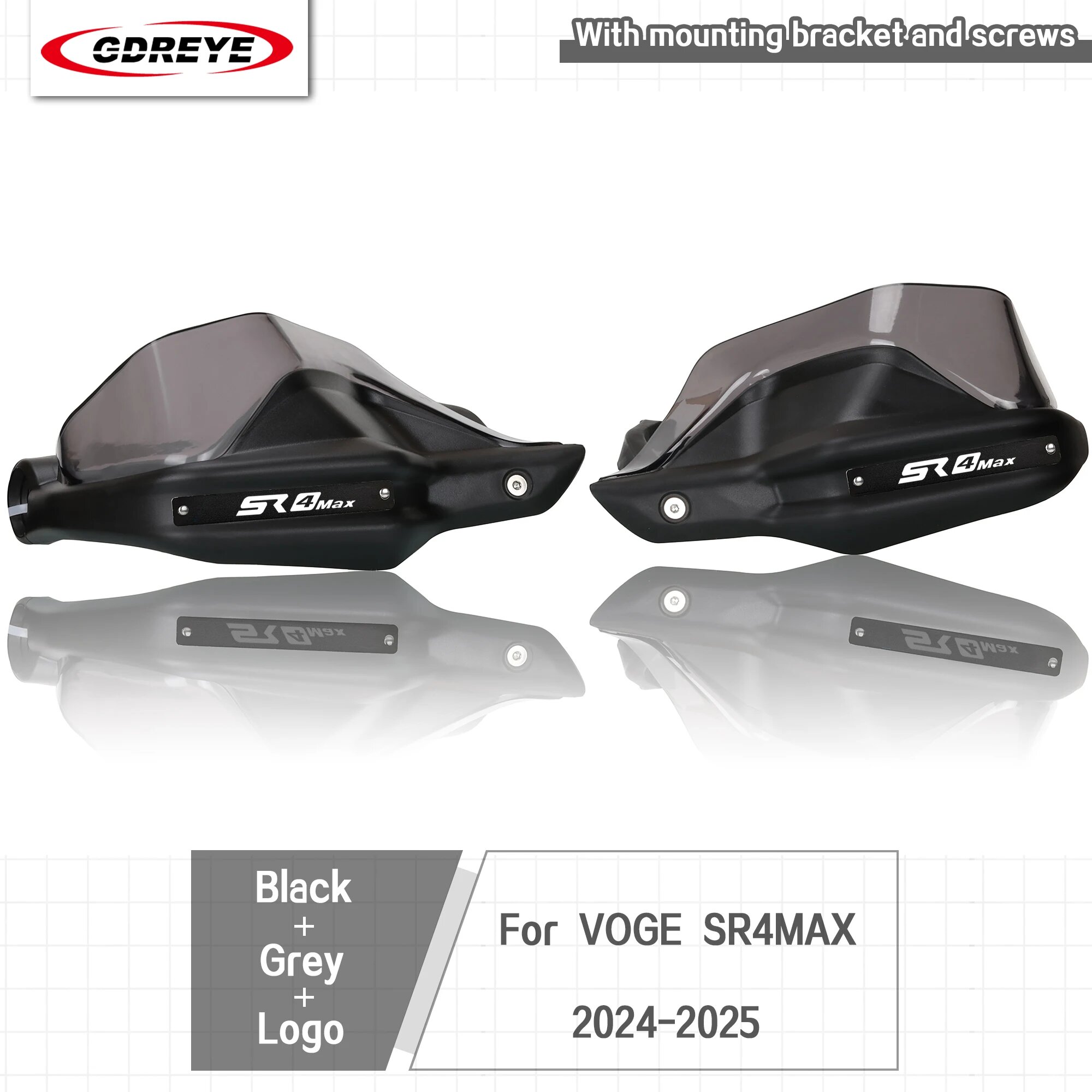 Защита для рук VOGE SR4 MAX 2024-2025, черная и серая