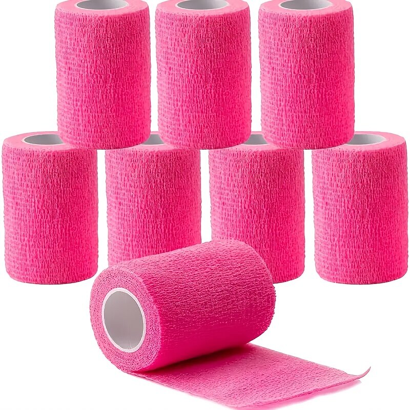Самоклеящийся эластичный бинт, 8 рулонов, 7.5 см, цвет New Powder