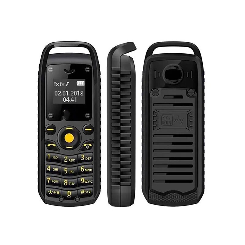 Mini B25 Bluetooth Телефон, черный